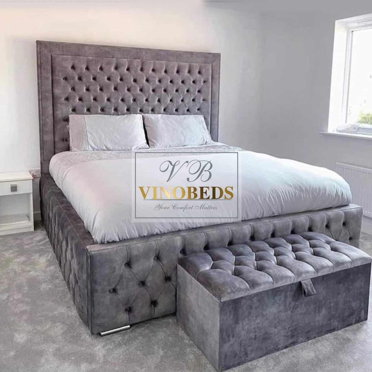 Houston Bed at special price | Made in Britian | Vinobeds